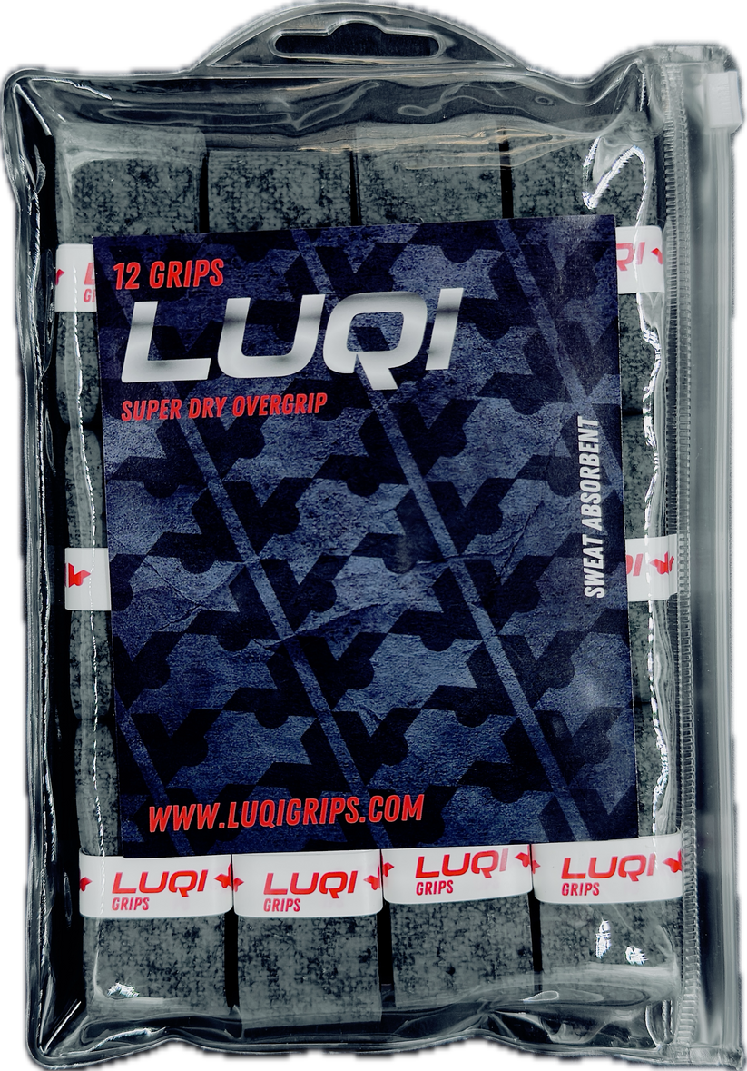 LUQI Super Dry Overgrip | Sweat Absorbent Tennis Grip – LUQI Grips